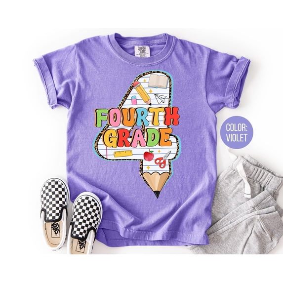 4th Grade Pencil Shirt Back to School - Walmart.com