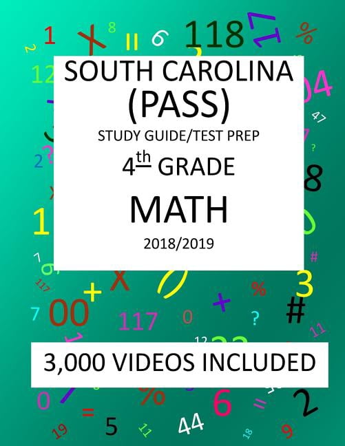 4th Grade SOUTH CAROLINA PASS TEST, 2019 MATH, Test Prep:: 4th Grade ...