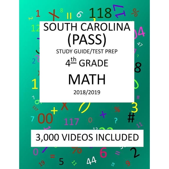 4th Grade SOUTH CAROLINA PASS TEST, 2019 MATH, Test Prep:: 4th Grade ...