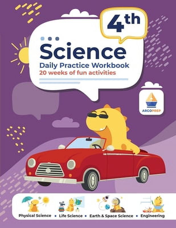 4th Grade Science: Daily Practice Workbook 20 Weeks of Fun Activities ...