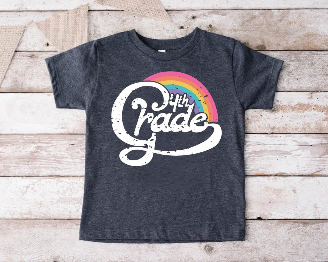 4th Grade Shirt, Fourth Grade Teacher Tshirt, Matching Classroom Tees ...