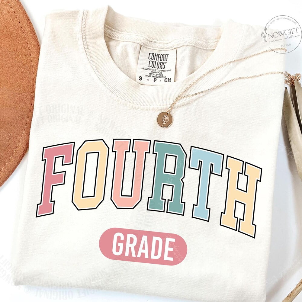 4th Grade Teacher Shirt, 4th Grade Team, Back To School Shirt, Fourth ...