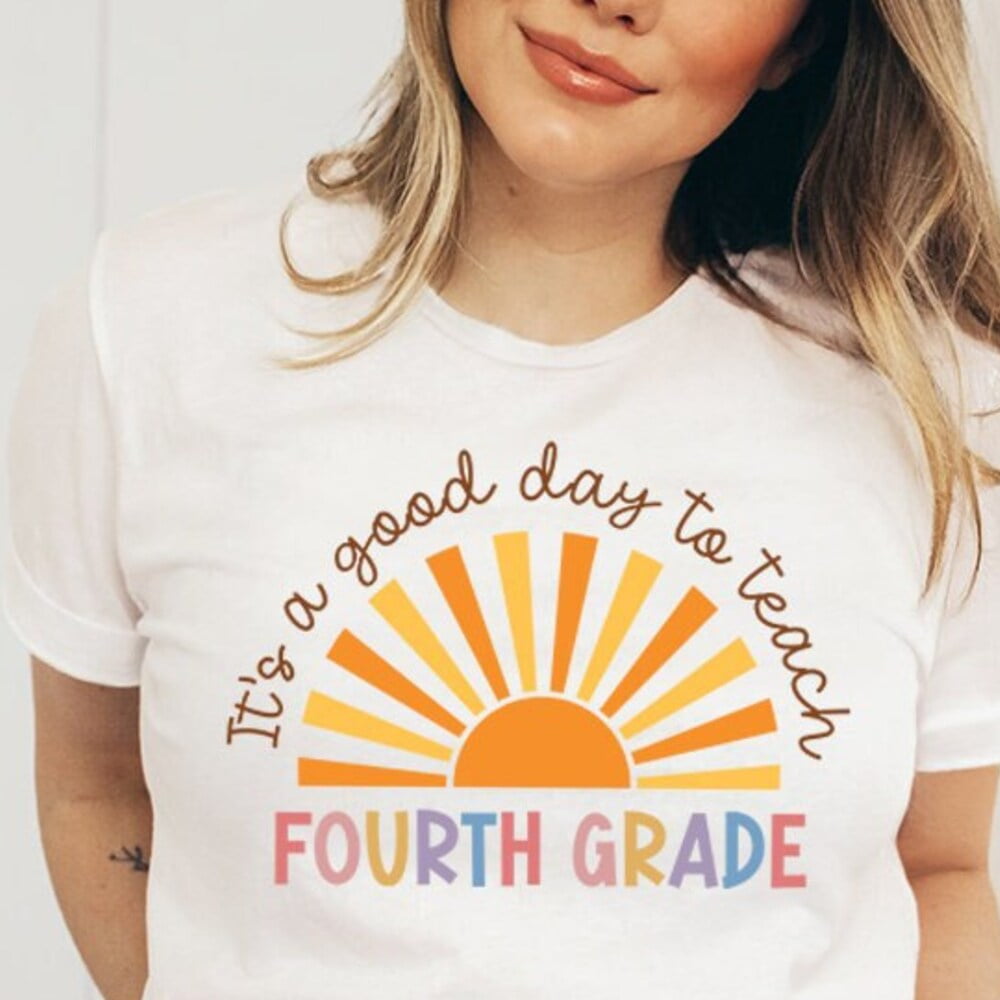 4th Grade Teacher Shirt, Fourth Grade Teacher Shirt, 4th Grade Shirt ...