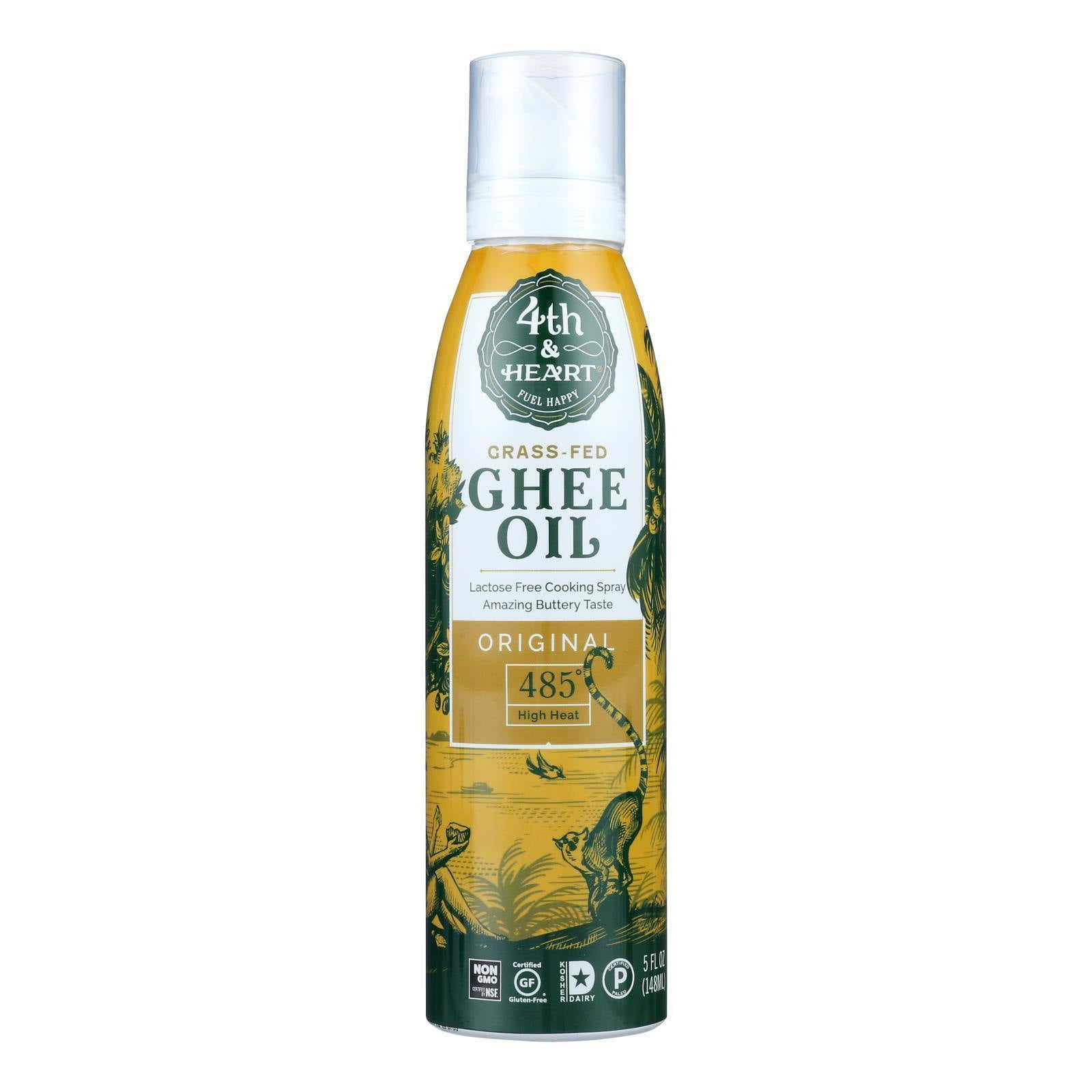 4th & Heart - Ghee/oil Original Spray - Case of 6 - 5 OZ - Walmart.com