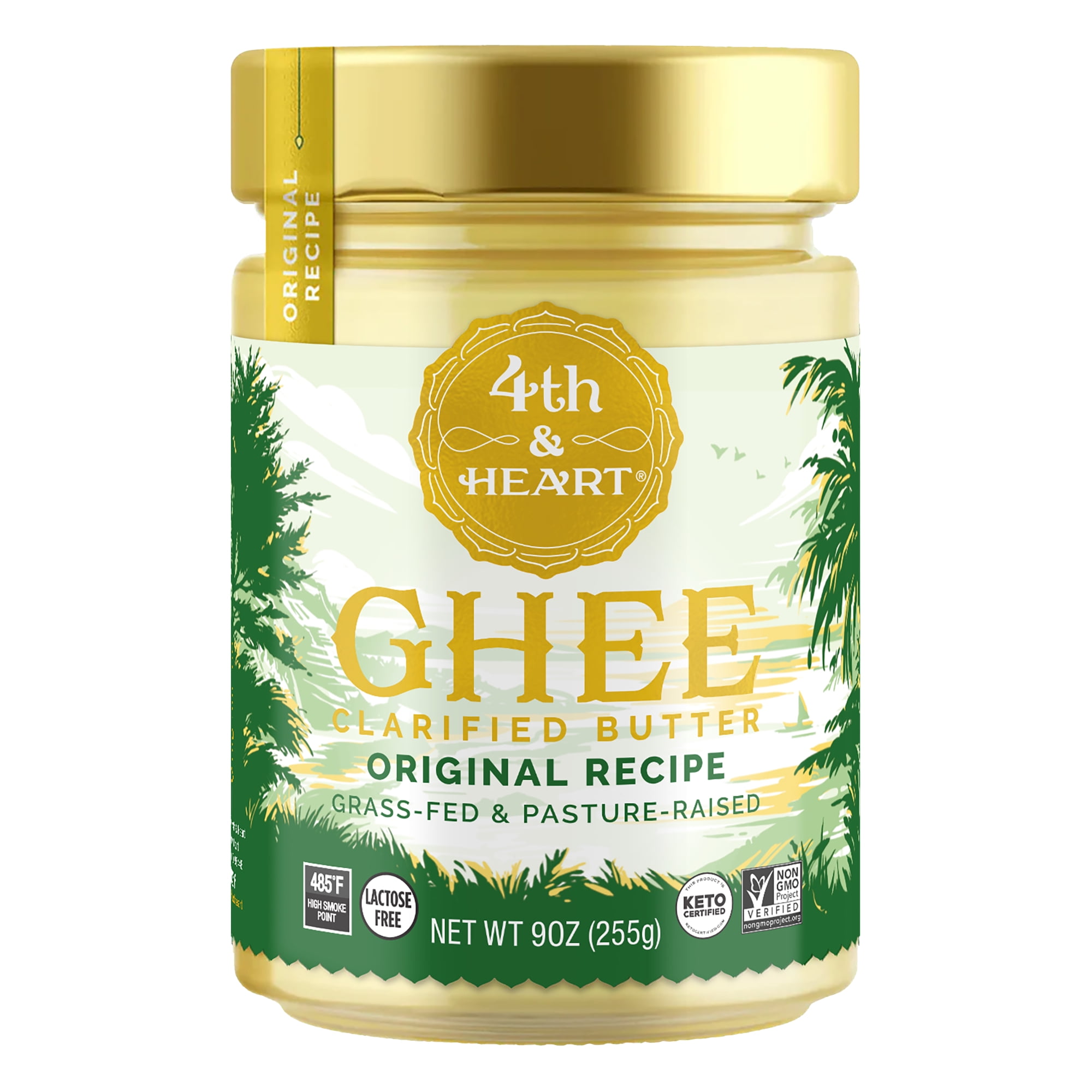 4th & Heart Original Recipe Ghee Clarified Butter, 9 oz - Walmart.com
