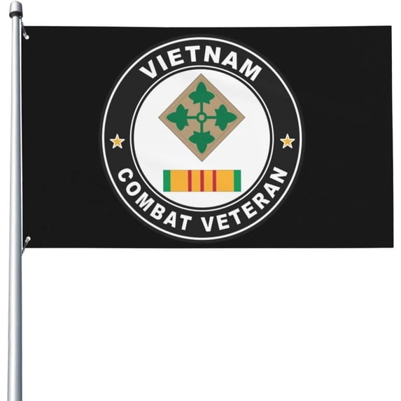 4th Infantry Division Vietnam Garden Flag 3x5 Ft Decor Outdoor Banner ...