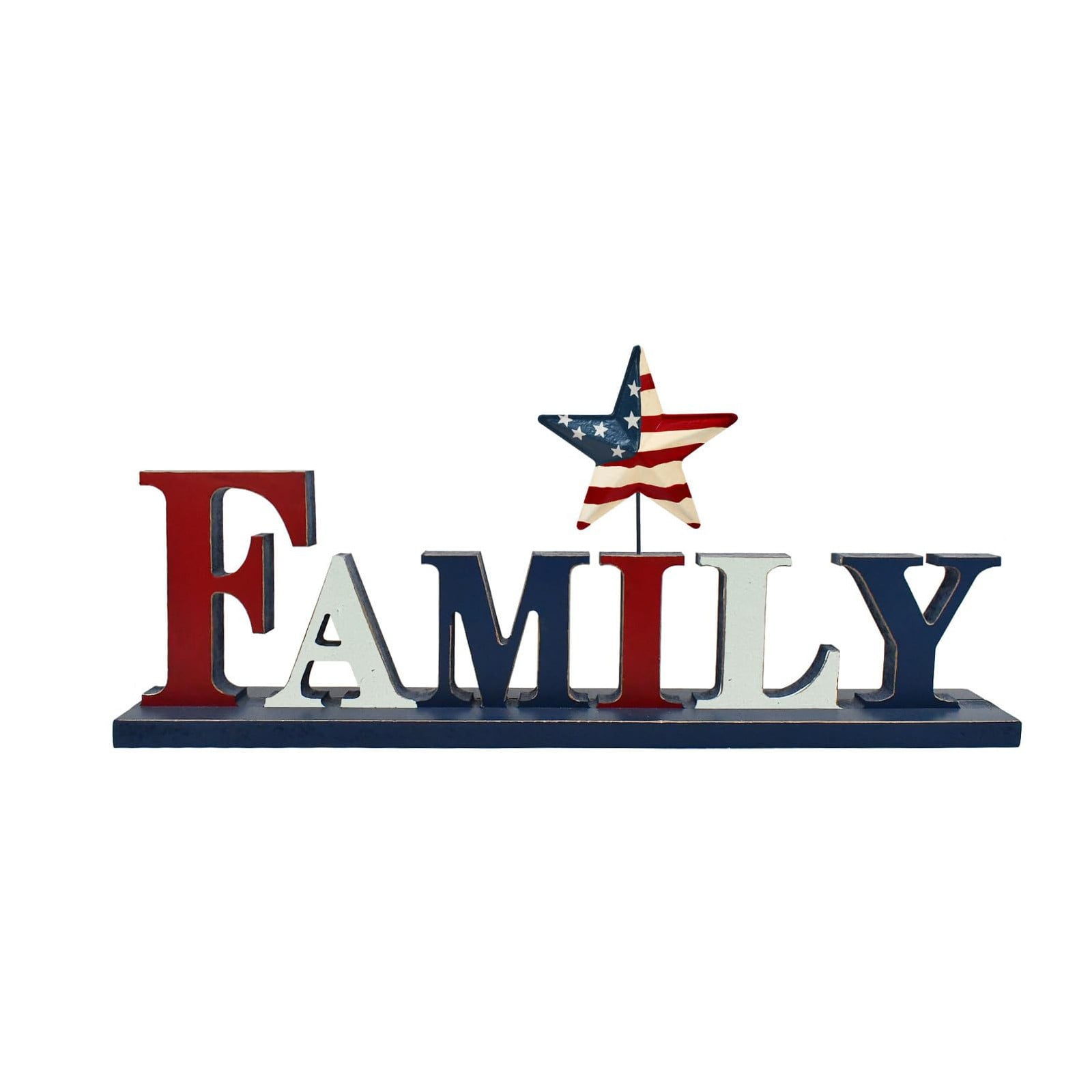 4th of July 250th Anniversary Family Wood Sign Patriotic Independence ...