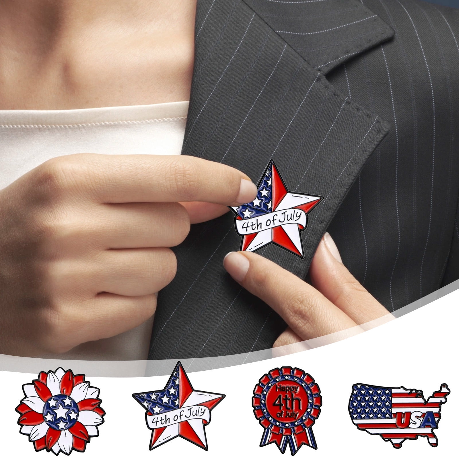 4th of July Accessories Clearance under $5! kkbbma American Flag ...