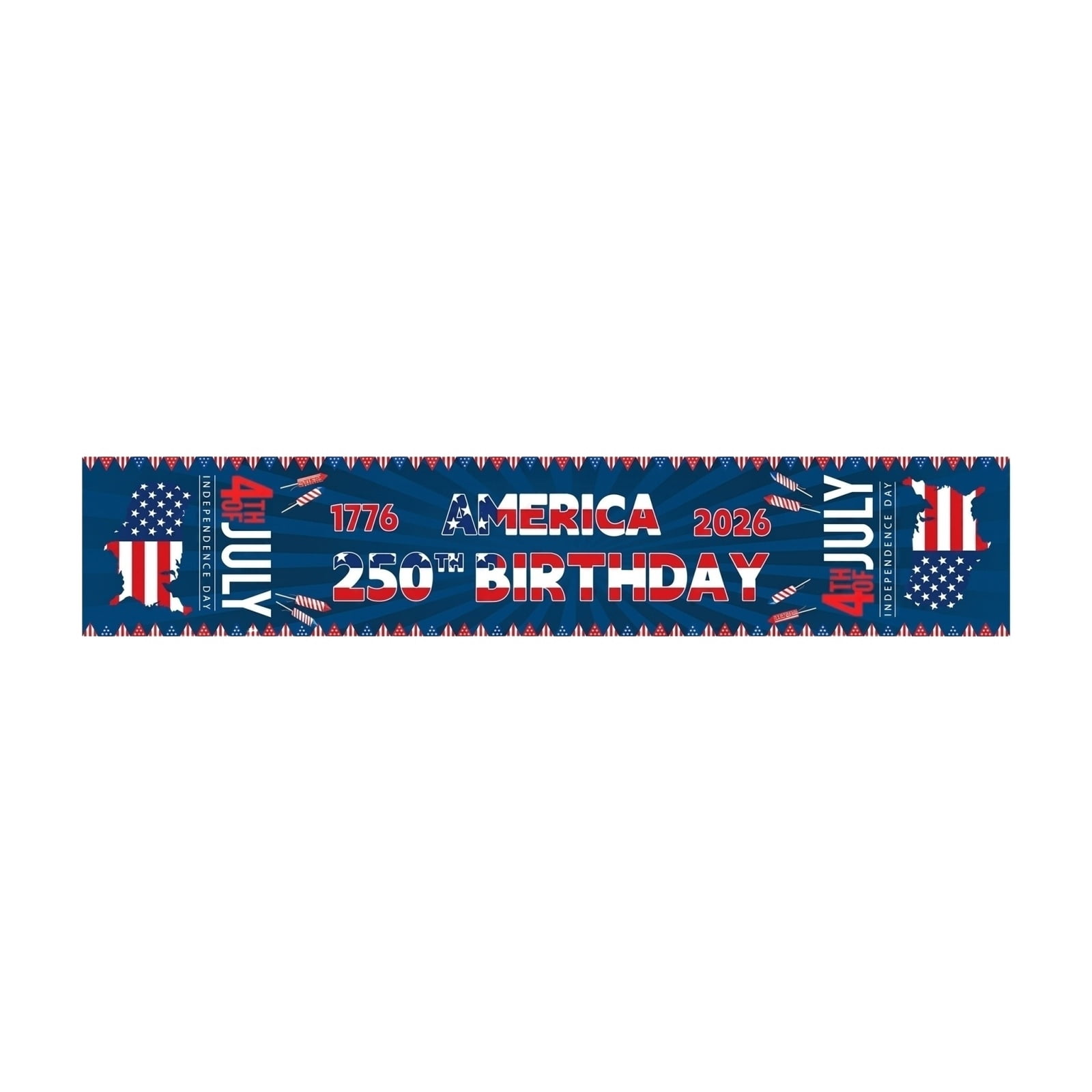 4th of July American Anniversary TableCloth,Independence Day Patriotic ...