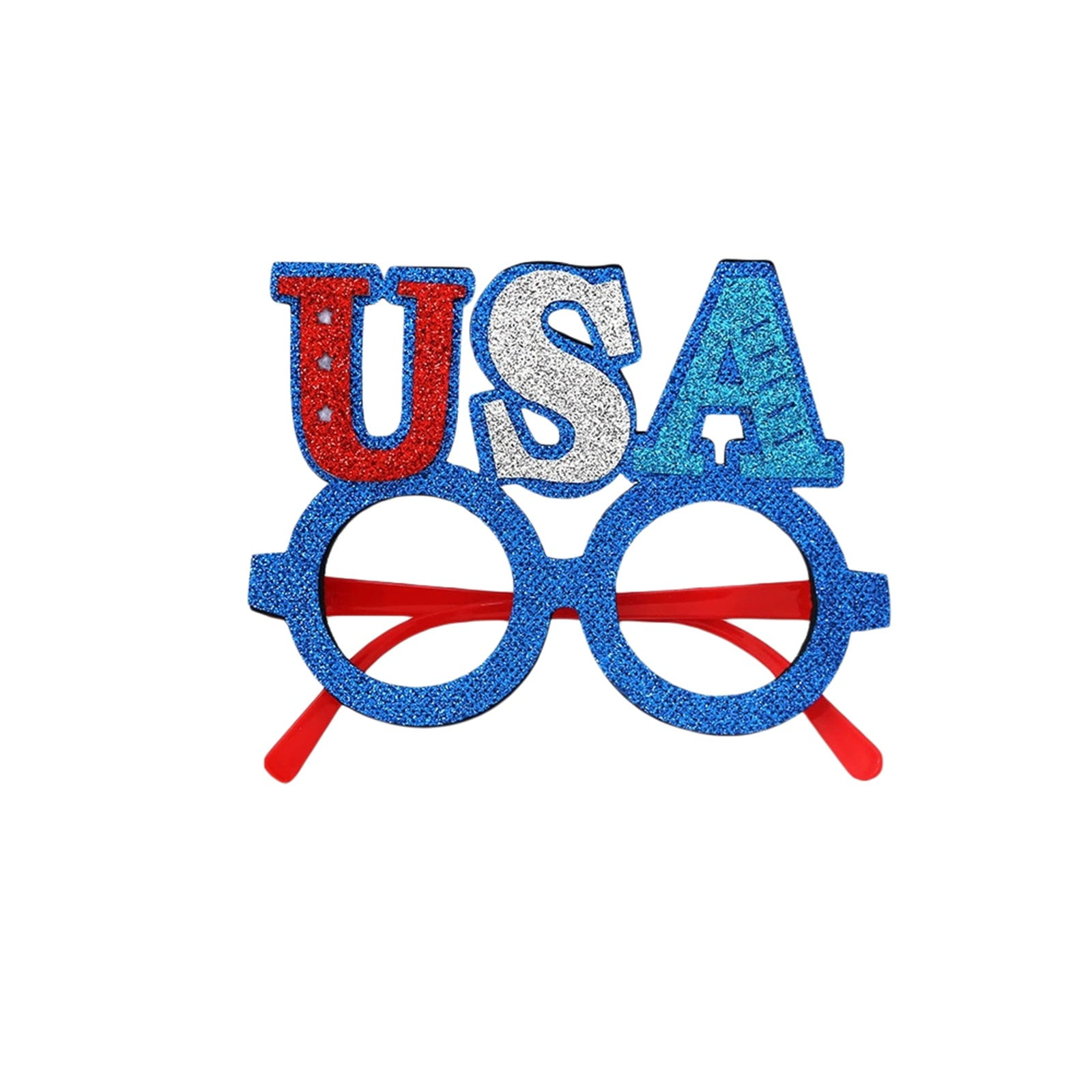 4th of July American Flag Sunglasses - Patriotic Party Glasses for ...