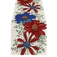 4th of July American Flag Table Runner,Independence Day Patriotic ...