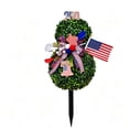 4th of July Artificial Greenery Ground Insert, 250th Anniversary ...