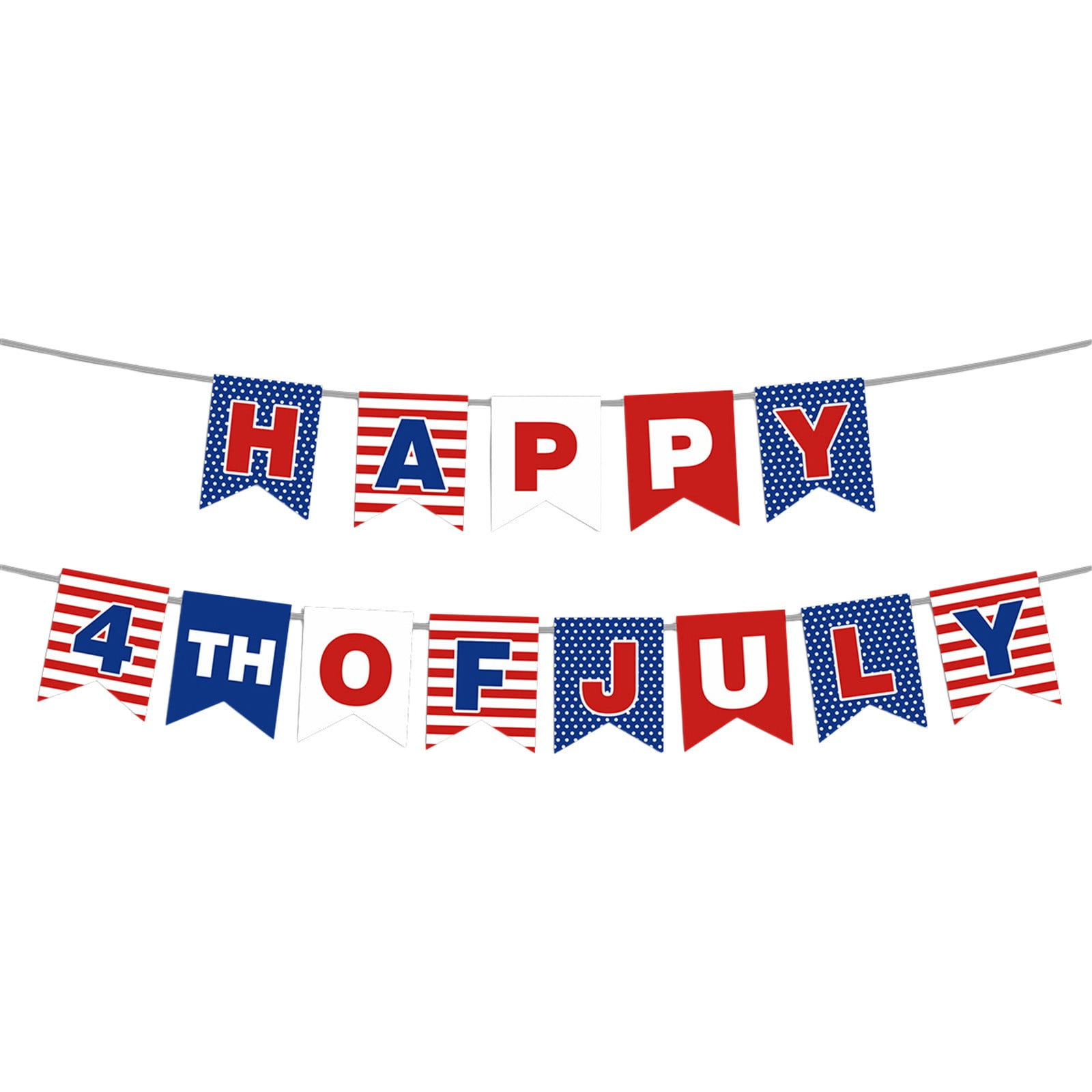 4th of July Banner , Happy 4th of July Banner for 4th of July Party ...