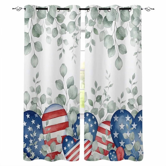 4th of July Blackout Curtains for Bedroom/Living Room, Thermal ...