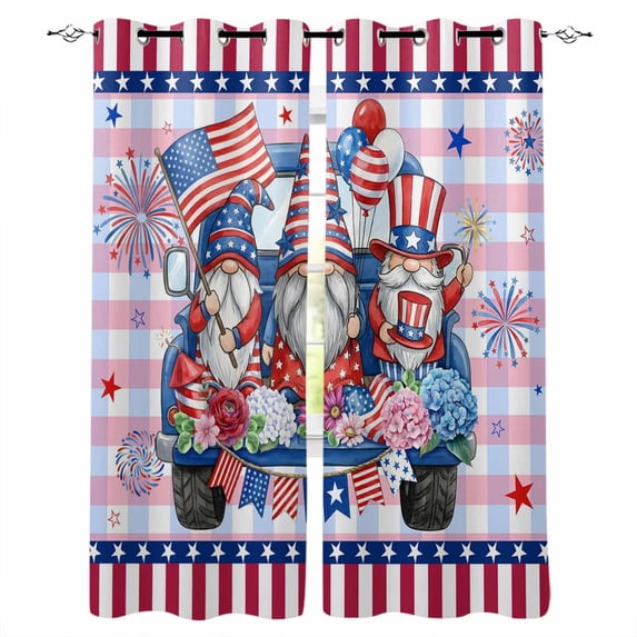 4th of July Blackout Curtains for Bedroom/Living Room, Thermal ...