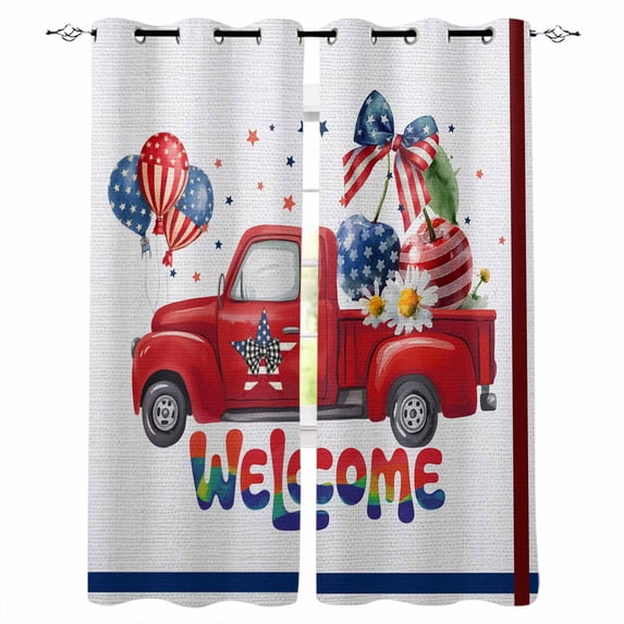 4th of July Blackout Curtains for Bedroom/Living Room, Thermal ...
