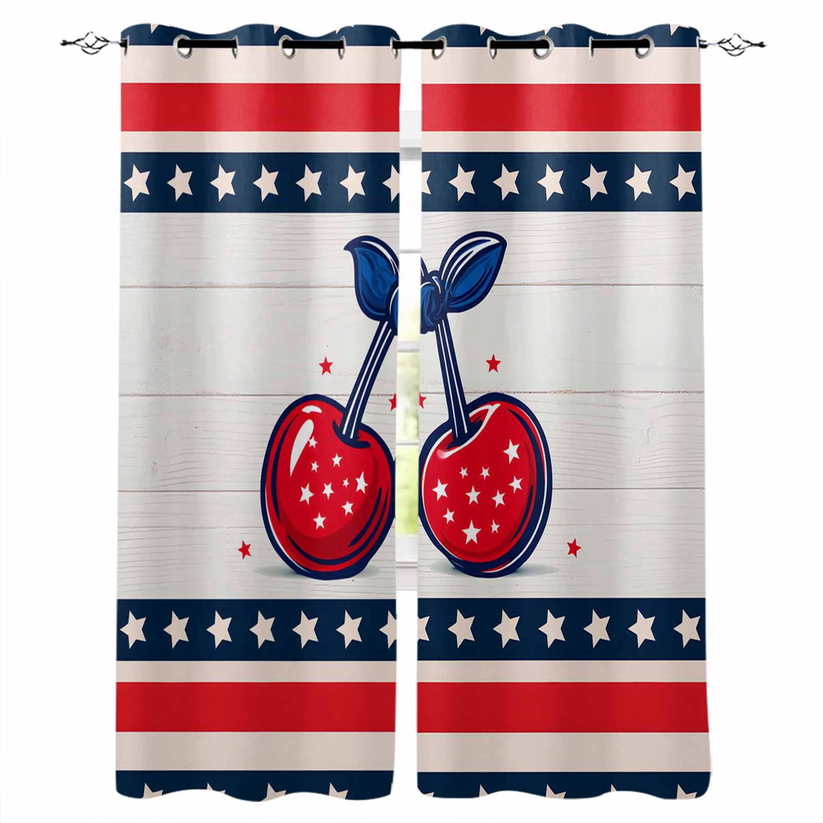 4th of July Blackout Curtains for Bedroom/Living Room, Thermal ...