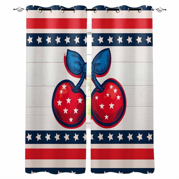 4th of July Blackout Curtains for Bedroom/Living Room, Thermal ...