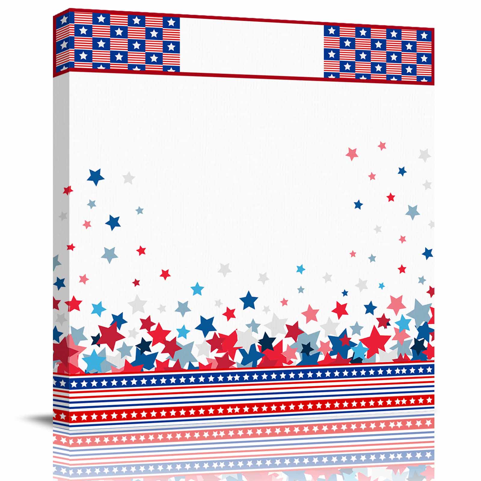 4th of July Canvas Print Wall Art Painting, Modern Wall Decor for ...