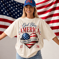 4th Of July Comfort Colors Shirt, God Bless America Land That I Love ...