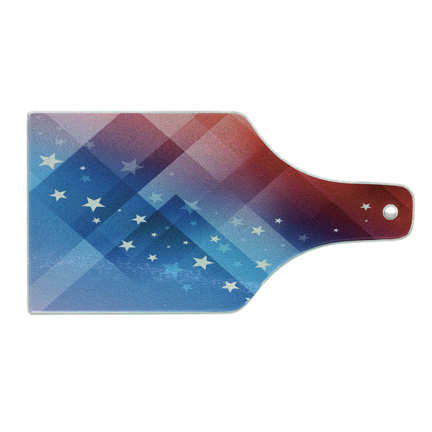 4th of July Cutting Board, Independence Day Themed Abstract Diamond ...