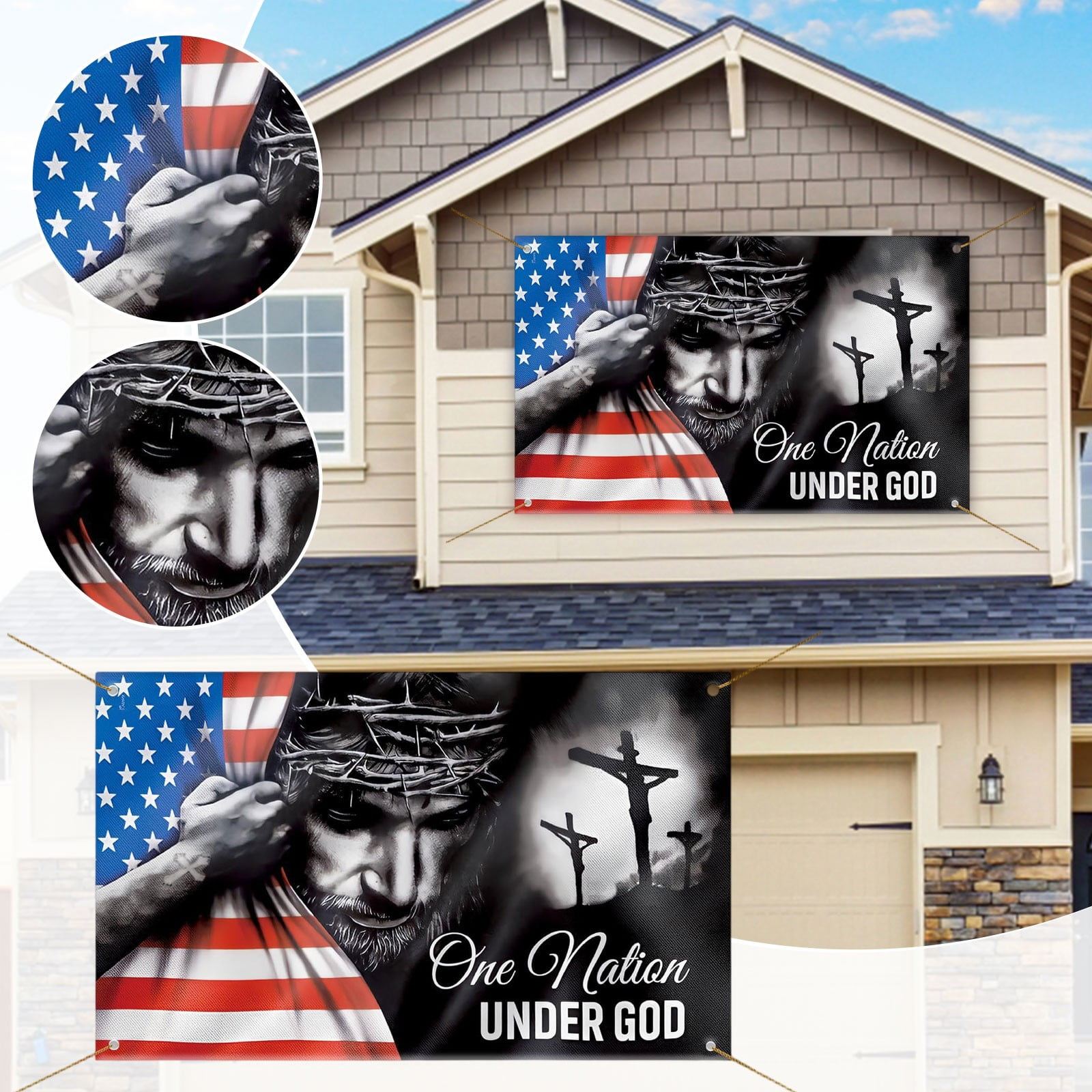 4th of July Decor Memorial Day Decorations, 10inch This Independence ...