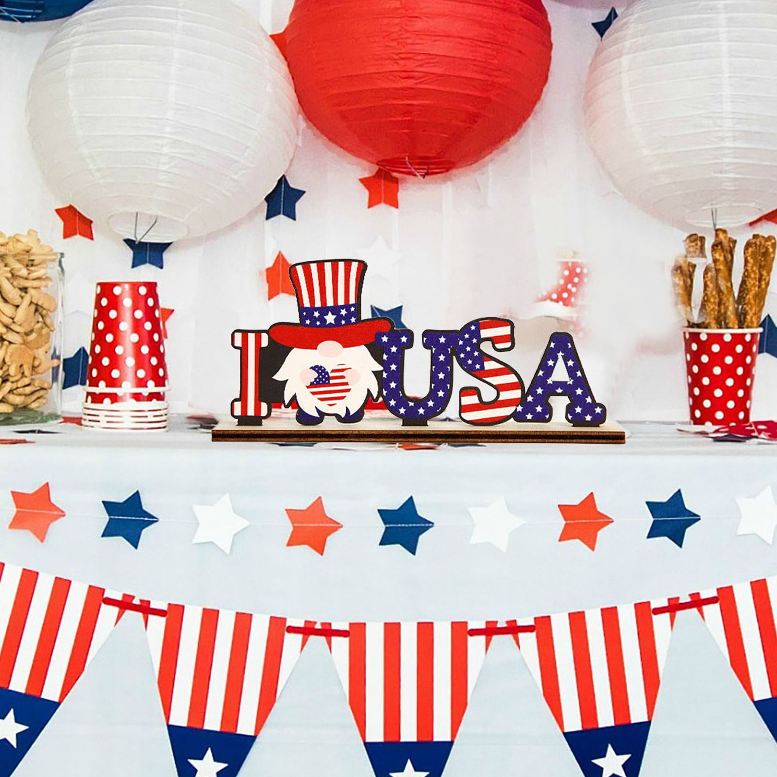 4th of July Decor, Patriotic Centerpiece Memorial Day Centerpiece ...