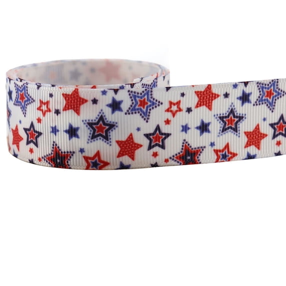 4th of July Decorations 177IN Americans Flag Ribbon Swallowtail Bow ...
