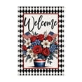 4th of July Decorations 4th Of July Welcome Garden Flag Patriotic ...