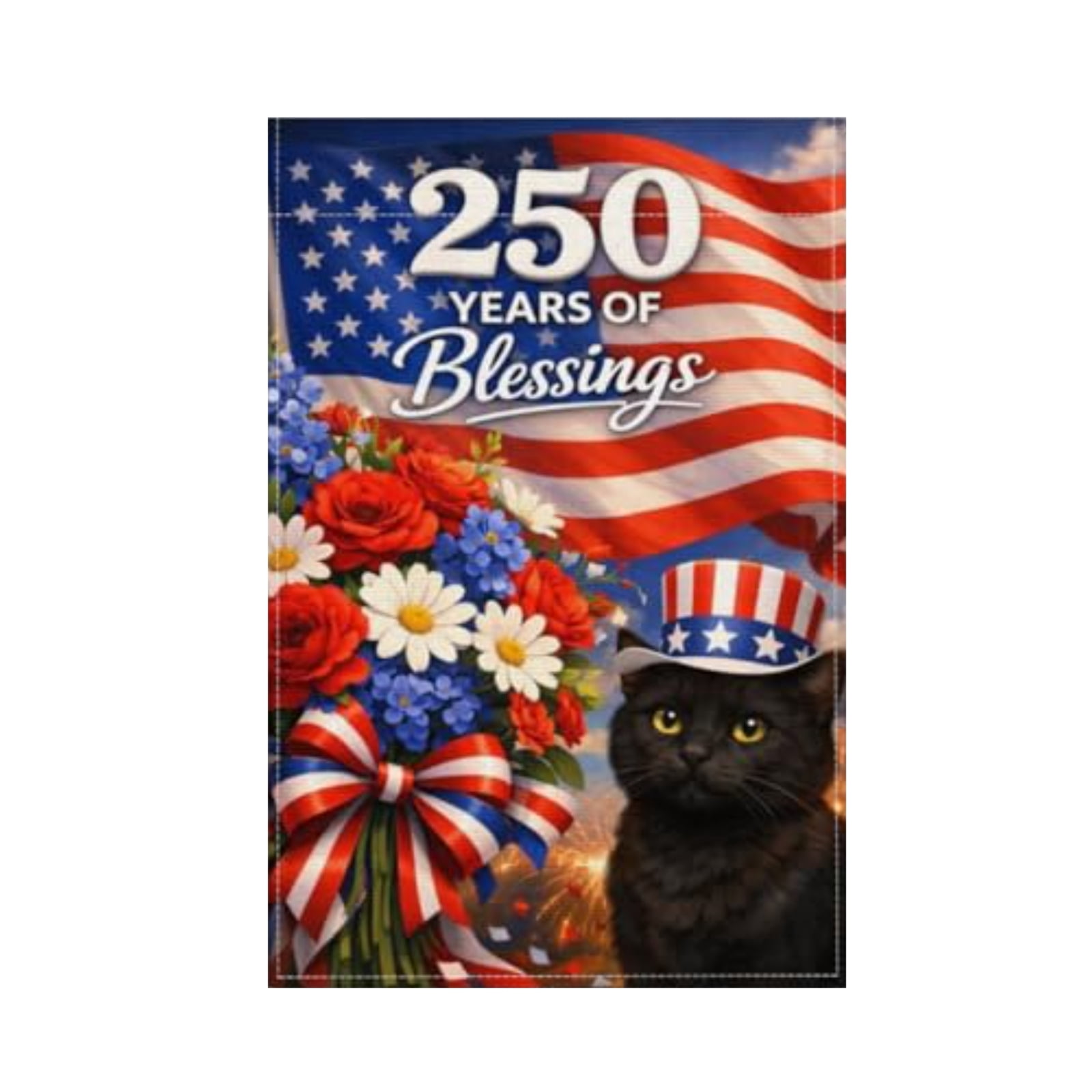 4th of July Decorations American Flag BannPatriotic Welcome Banner ...
