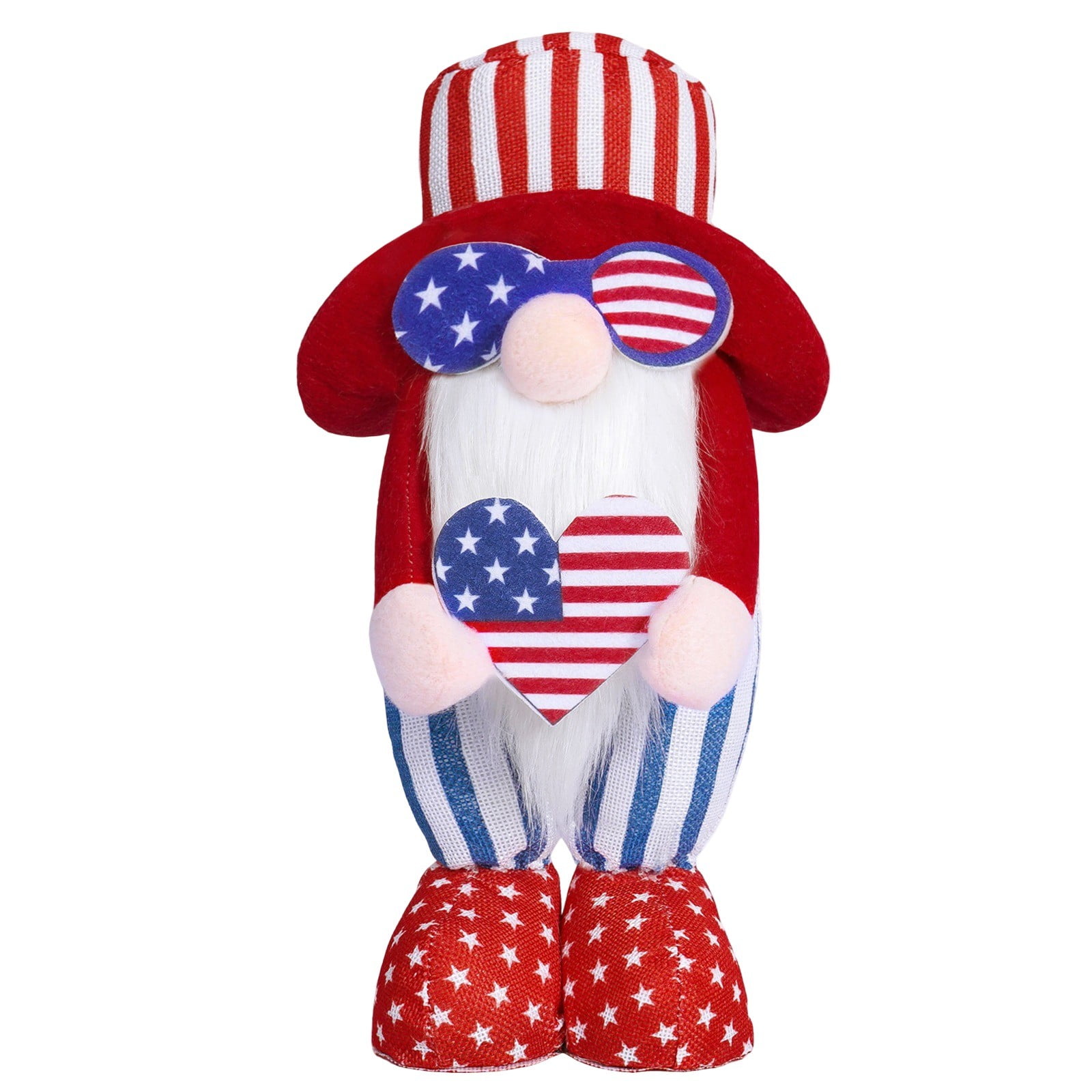 4th of July Decorations Faceless Doll Gnomes Plush Ornament America Independence Day Home Decors ...