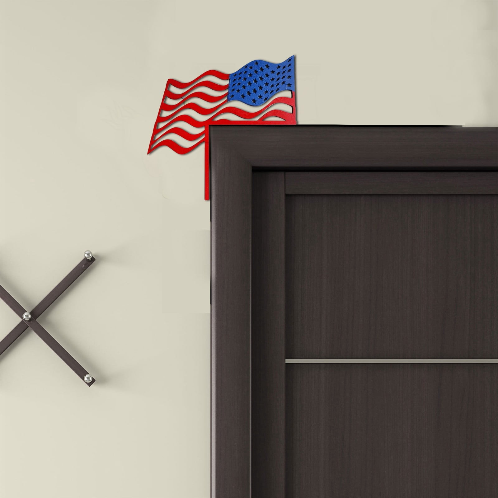 4th of July Decorations for Home, Wooden Door Corner Decoration Holiday ...