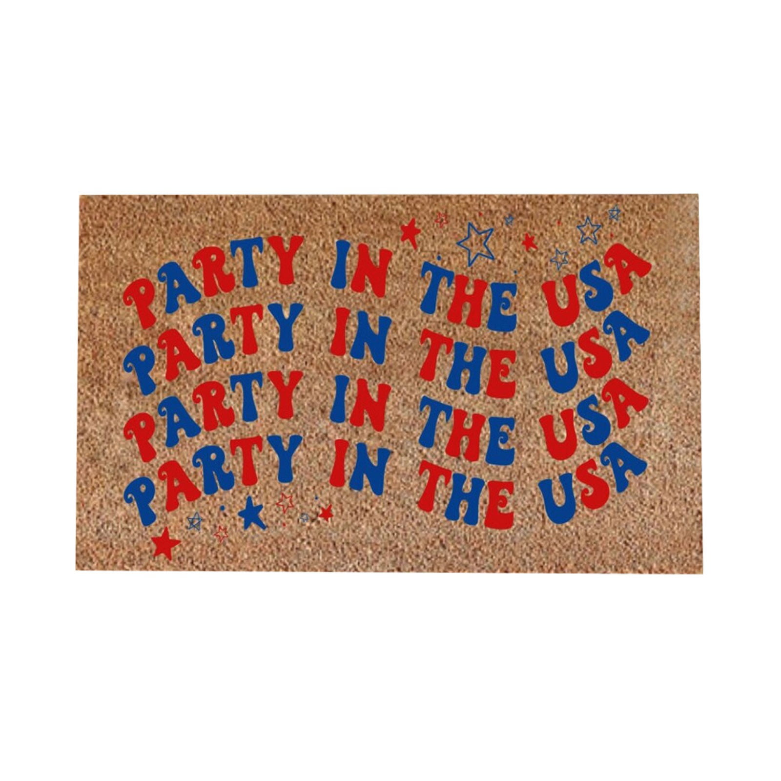 4th of July Decorations Patriotic American Flag Area Door Mat ...