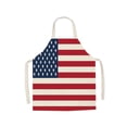 4th of July Decorations - Patriotic Aprons,Adjustable Cooking Apron for ...