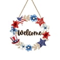 4th of July Decorations Patriotic Decorations Patriotic Wreath Welcome ...