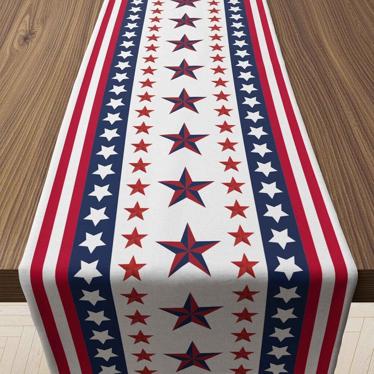4th of July Decorations - Patriotic Table Runner for 250th Anniversary ...