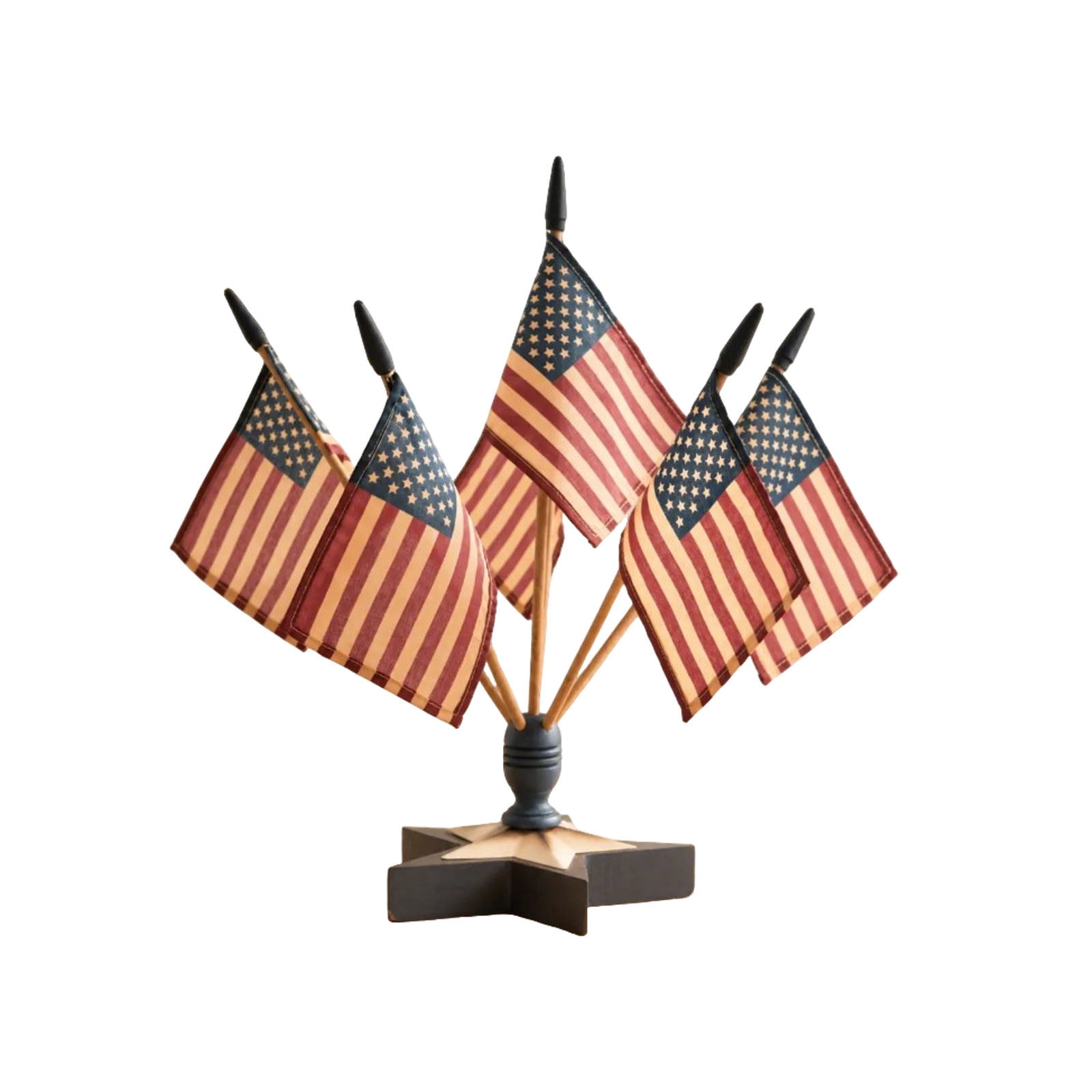 4th of July Decorations -style Desktop Flag Ornament Set With Star ...