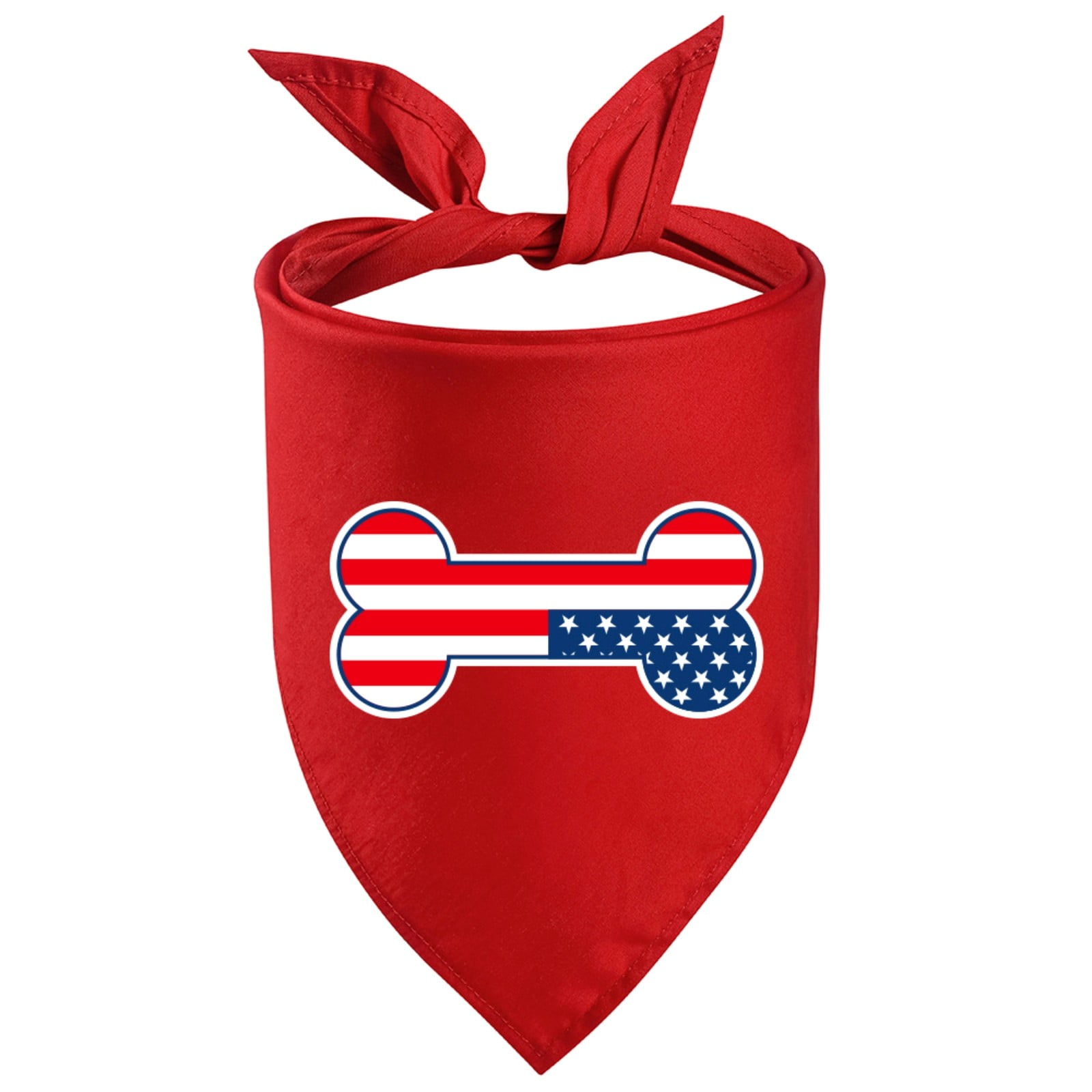 4th of July Dog Bandanas, American Independence Flag Dog Bandana,, 4 ...
