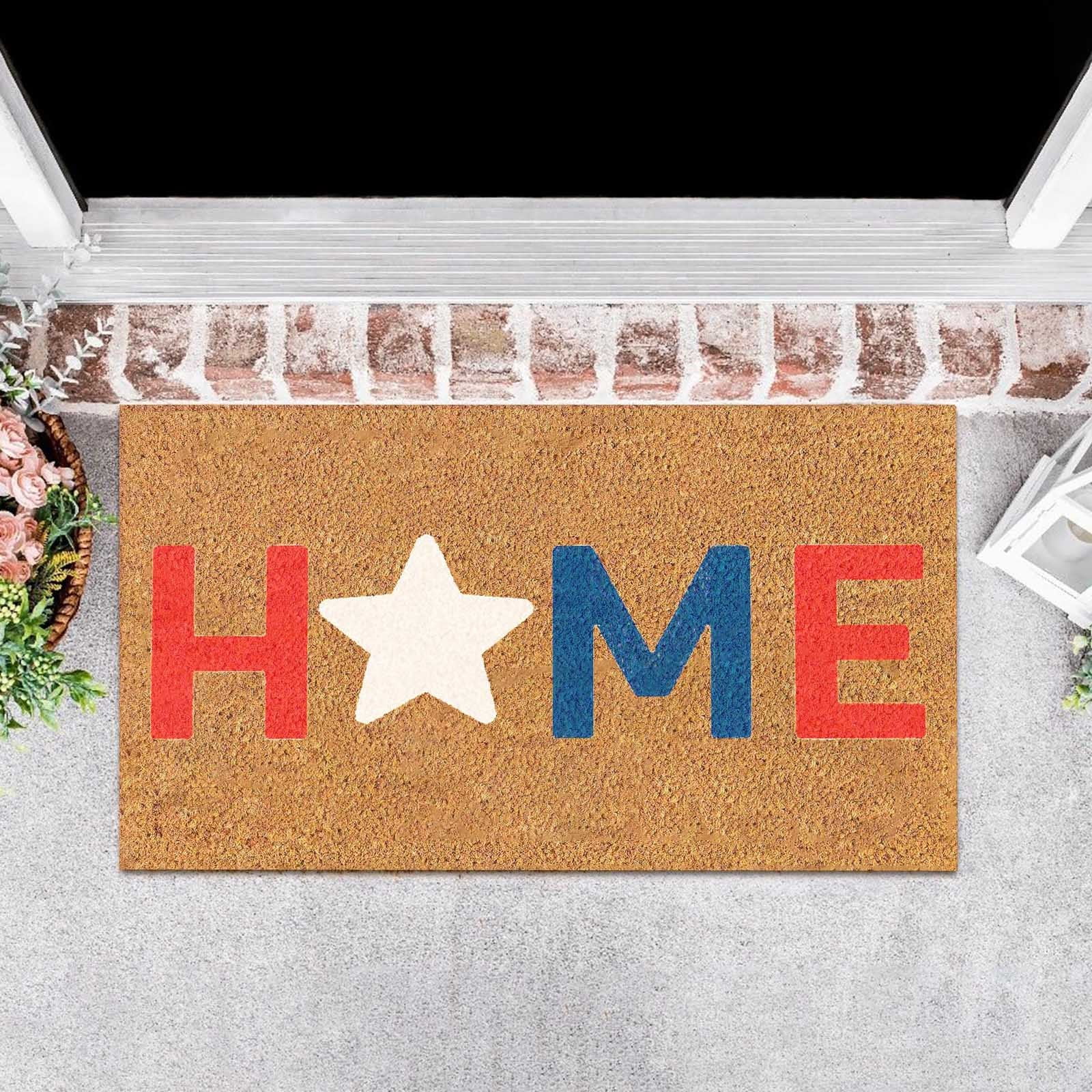 4th of July Door Mat Guopo American Flag Door Mat Independence Day Anti ...