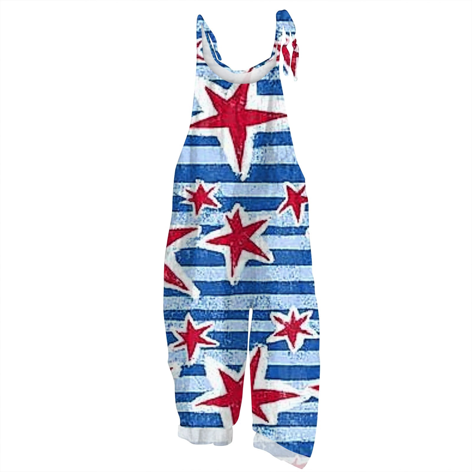 4th of July Dressy Jumpsuits for Women Wedding Guest Summer Sleeveless ...