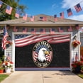 4th of July Garage Door Cover 7 x 8 ft Stars and Stripes Patriotic ...