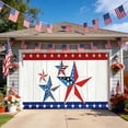 4th of July Garage Door Cover for Holiday 13x6ft Garage Door Banner ...