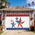 4th of July Garage Door Cover,Independence Day Star American Flag ...