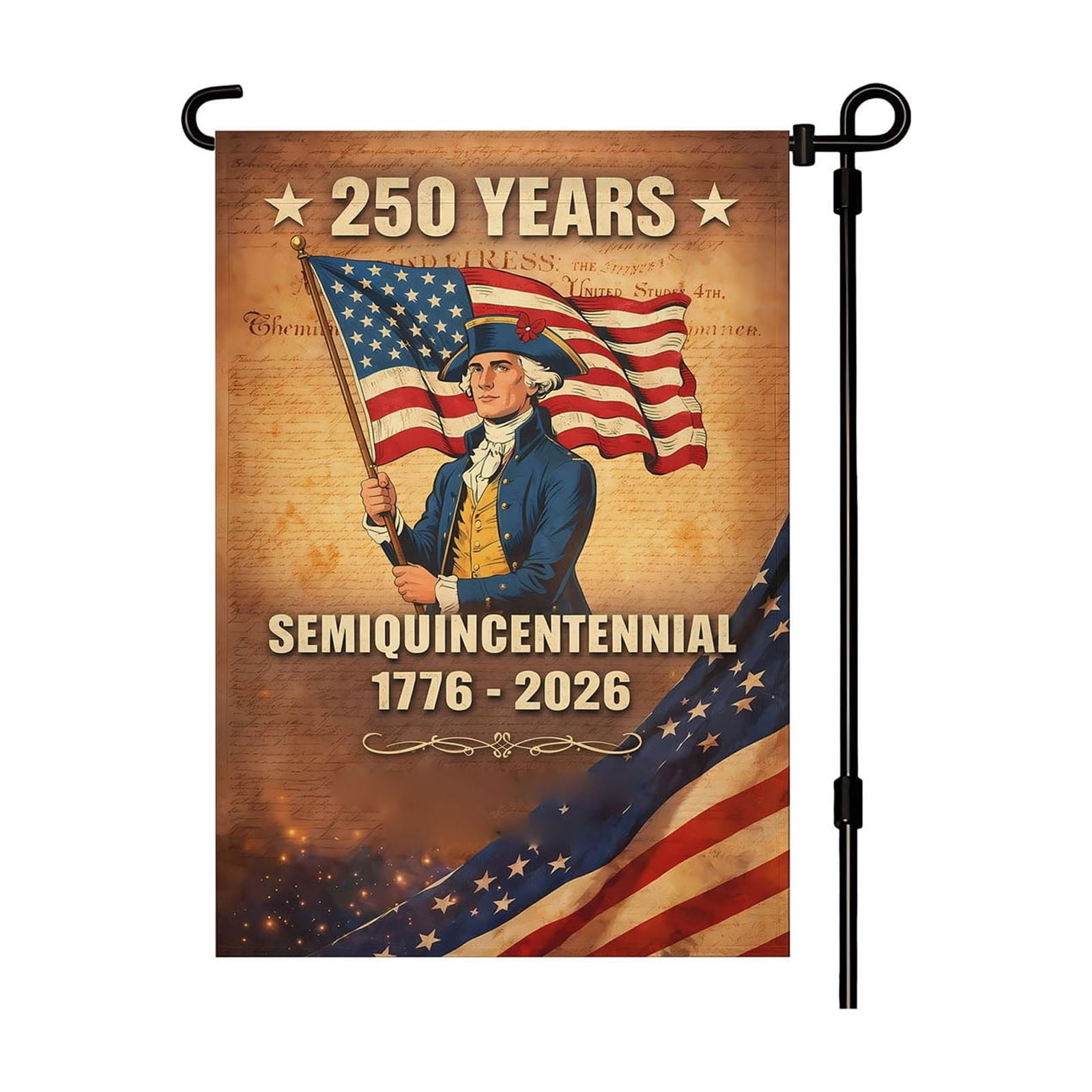 4th of July Garden Flag Double Sided Outdoor, Independence Day ...