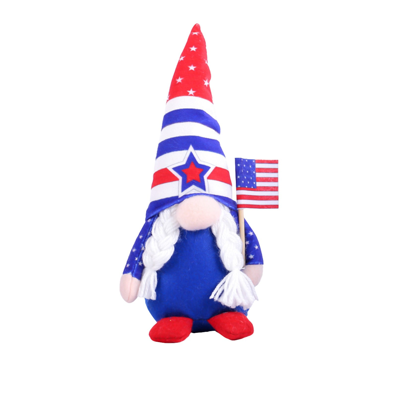 4th of July Gnomes, 5 Inch Independence Day Gnome Decoration Patriotic ...