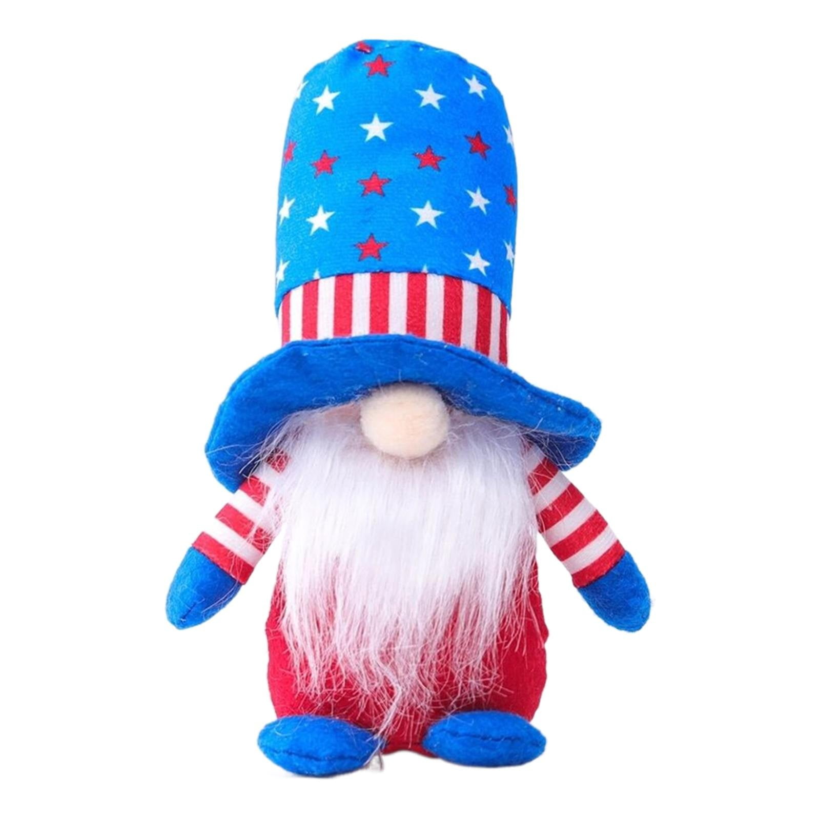 4th of July Gnomes Plush Decorations Farmhouse Sign Independence Day ...