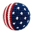 4th of July Handmade Crochet FootBags, Red White Blue Juggling Balls ...