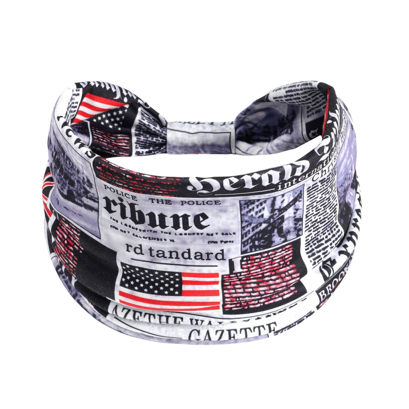 4th of July Headbands for Women - Wide Knotted Turban Patriotic ...