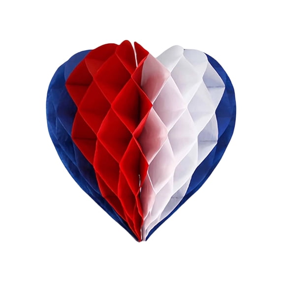 4th of July Honeycomb Decoration,Independence Day Patriotic Hanging ...