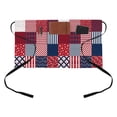 4th of July Kitchen Restaurant Half Waist Apron, Red and White Blue ...